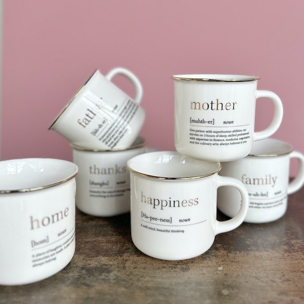 Krus med tekst - keramik - Krus - COW CONCEPT