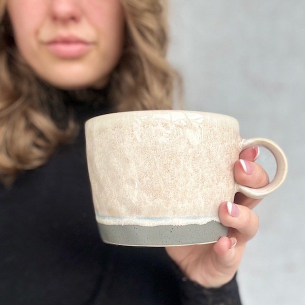 Stort Krus m/hank,8,5xø11 cm - Krus - COW CONCEPT